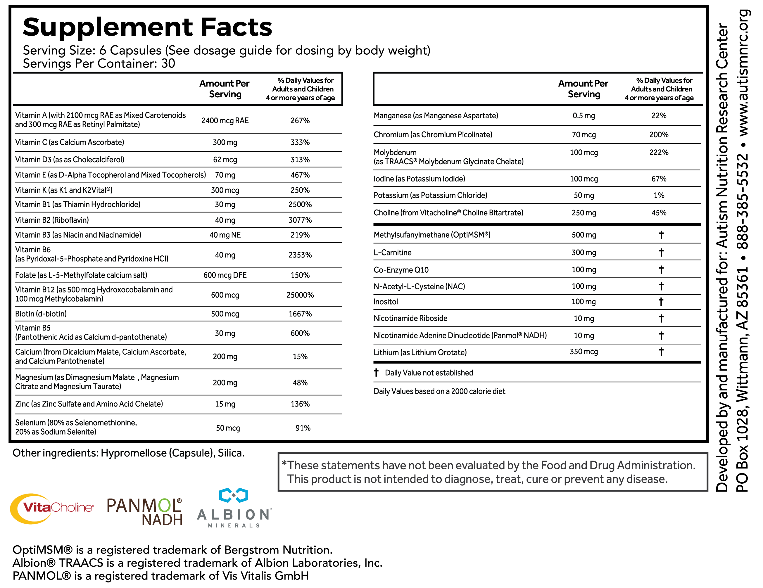 Autism Nutrition Research Center | Evidence-Based Guidance